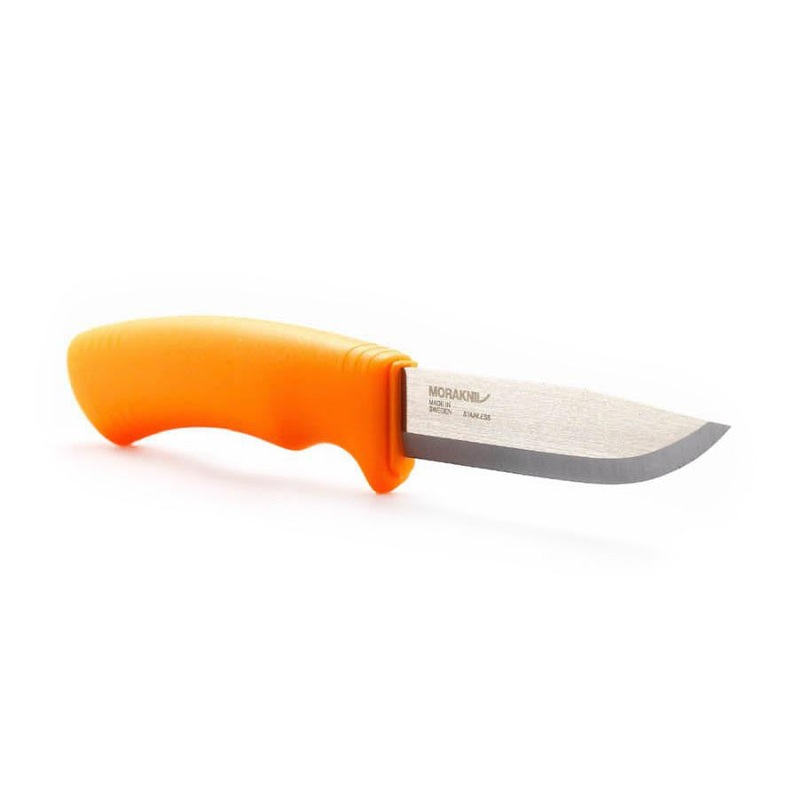 Mora Stainless Steel Bushcraft Knife ~ Visible Orange Handle - Tools ...