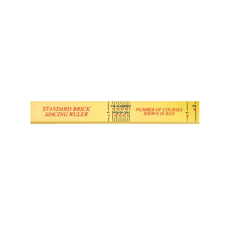 Rhino 6' Brick Spacing Fiberglass Folding Ruler - Tools & Hardware ...